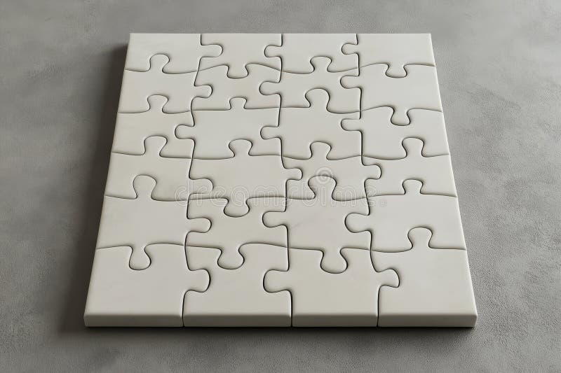 This is a 3D Clear Jigsaw Puzzle Mockup Design that Showcases a ...