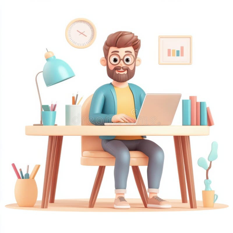 Software Developer Cartoon Stock Illustrations – 4,874 Software ...