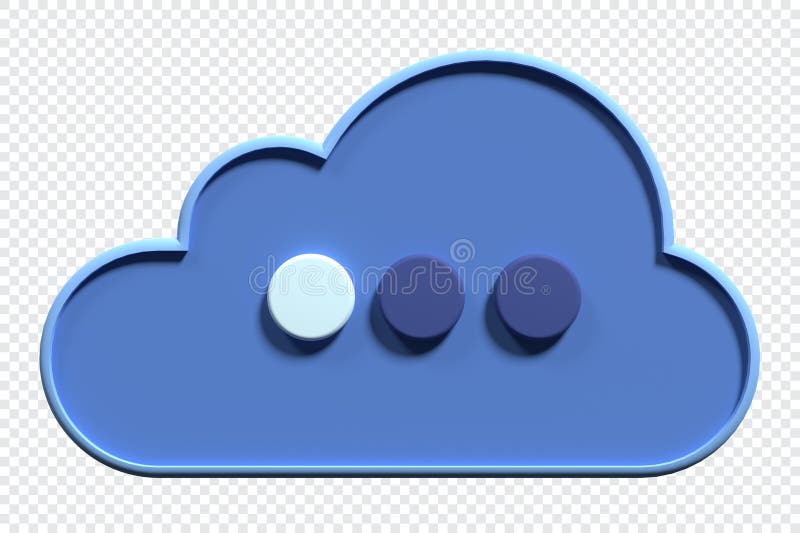 3d Cloud Computing Technology. Cloud Storage Technology and Online Data ...