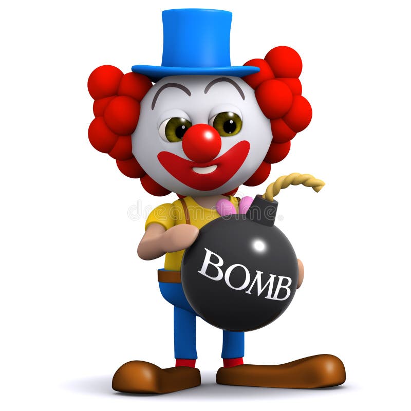 Clown Atomic Bomb Wallpaper