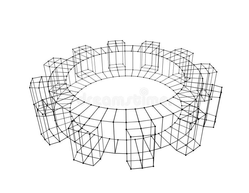 3d cog wheel stock illustration. Illustration of factory - 149511404