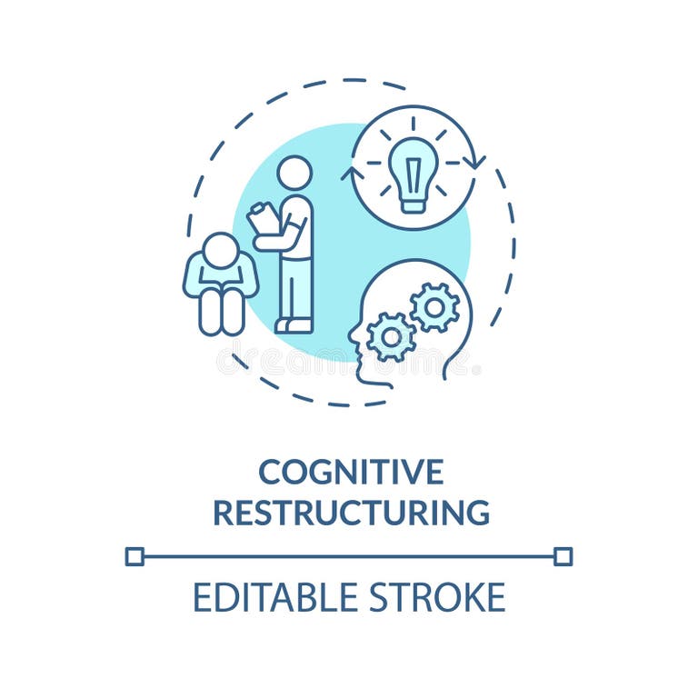 Cognitive Restructuring Stock Illustrations – 40 Cognitive ...