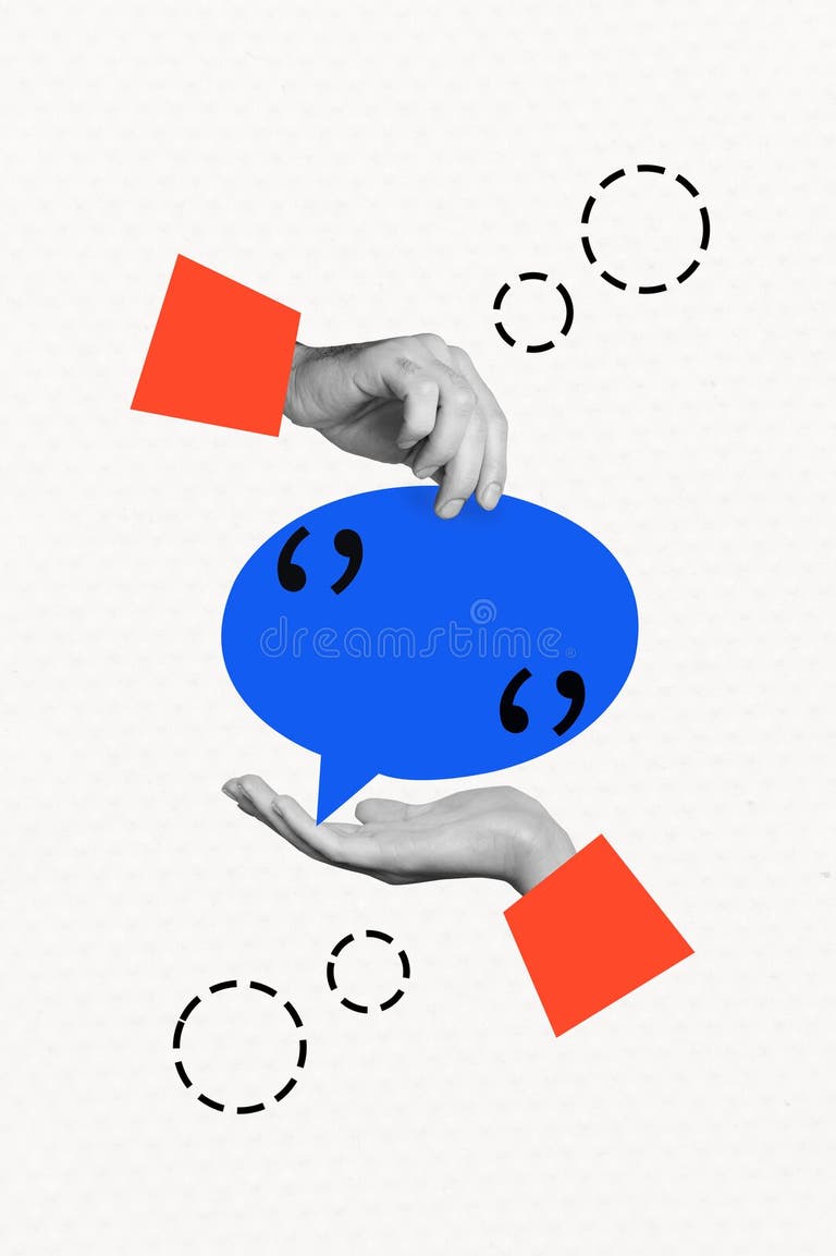 Talk Dialog Comment Bubble Message Communication Stock Illustrations ...