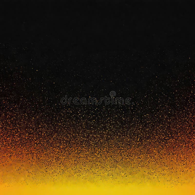 3d Color Gradient Grainy Background Orange, Gold and Black. Grainy ...
