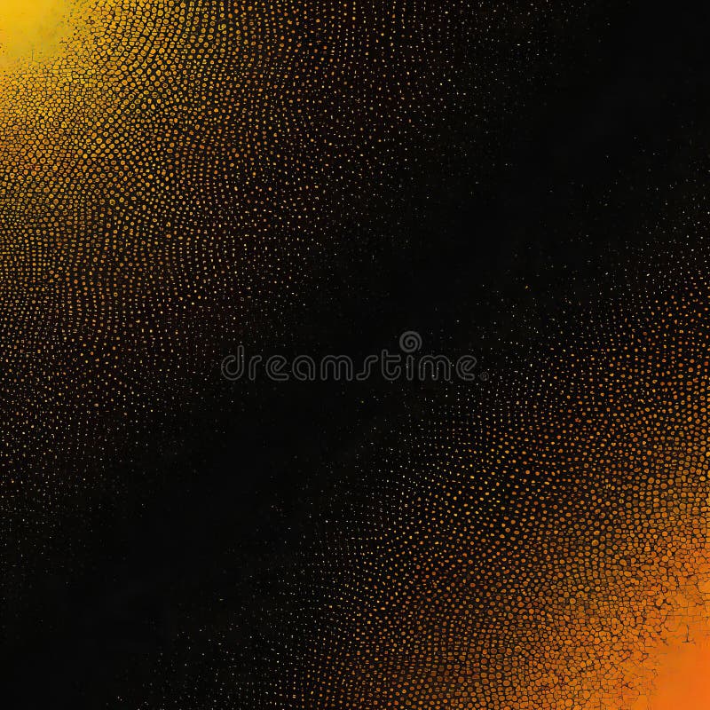 3d Color Gradient Grainy Background Orange, Gold and Black. Grainy ...