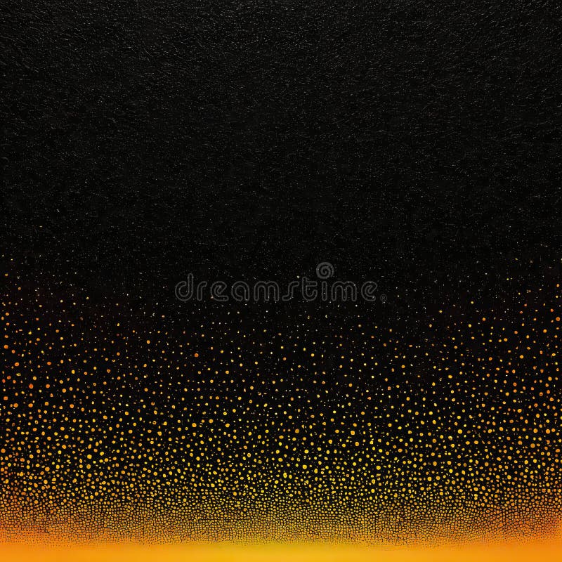 3d Color Gradient Grainy Background Orange, Gold and Black. Grainy ...