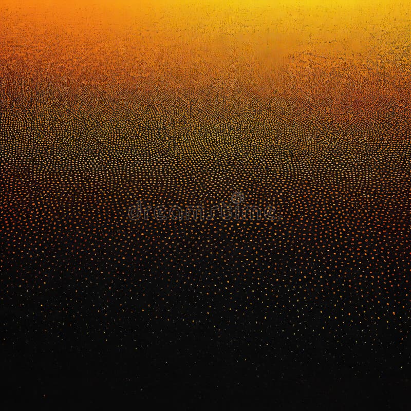 3d Color Gradient Grainy Background Orange, Gold and Black. Grainy ...