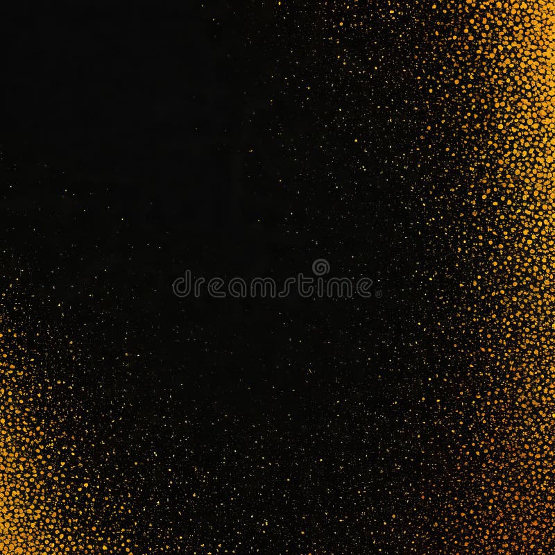 3d Color Gradient Grainy Background Orange, Gold and Black. Grainy ...