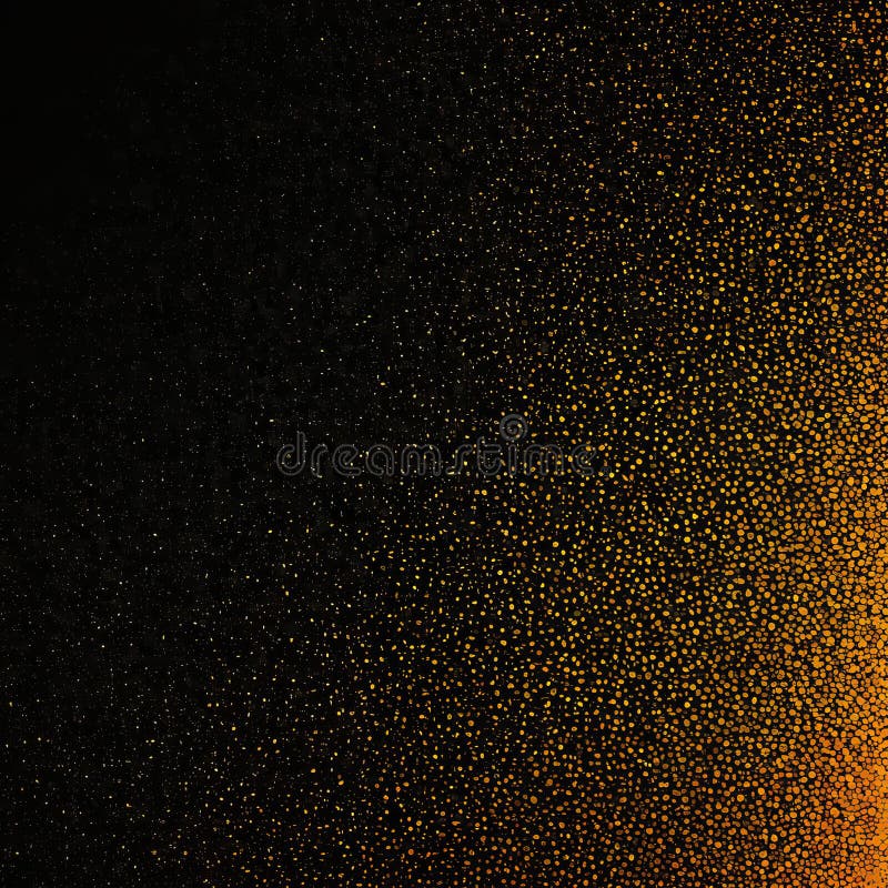 3d Color Gradient Grainy Background Orange, Gold and Black. Grainy ...