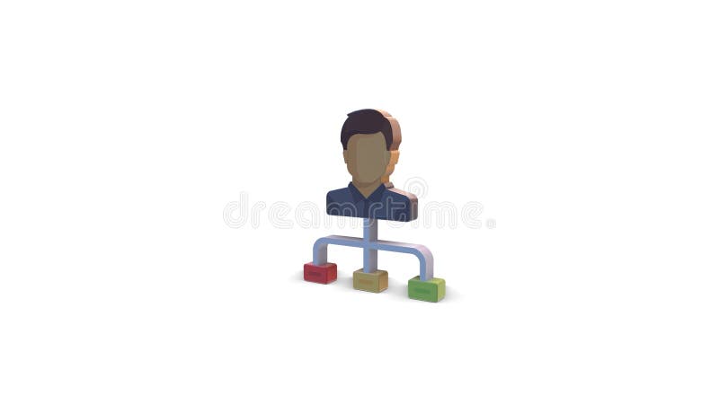 3d icon of boss stock illustration. Illustration of leader - 137326034