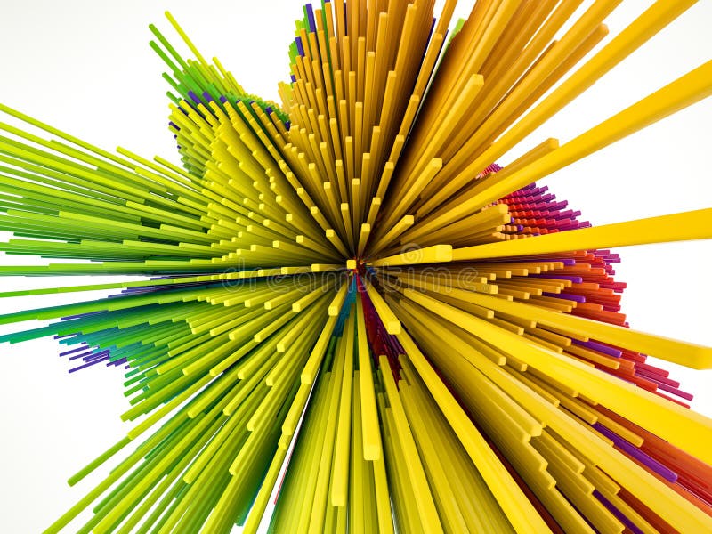 3D Color Space stock illustration. Illustration of rendering - 164087100