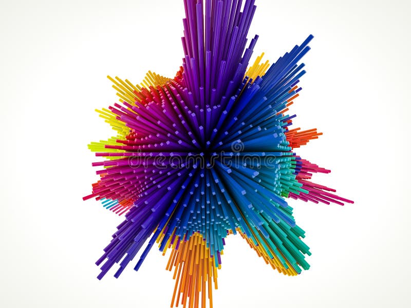 3D Color Space stock illustration. Illustration of material - 172690573