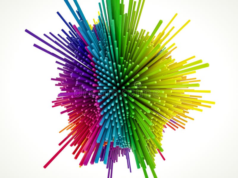 3D Color Space stock illustration. Illustration of elevation - 184773574