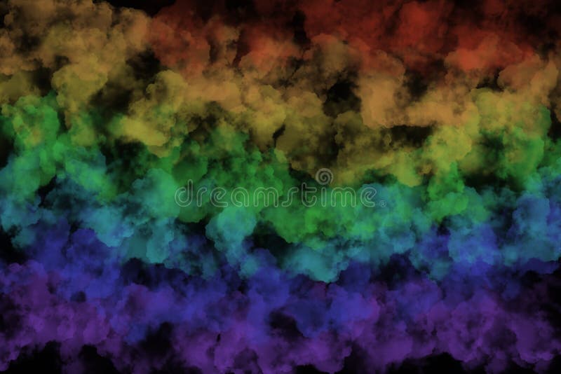 3D Color Splash on Abstract Stock Illustration - Illustration of color ...