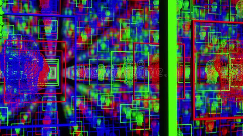 3D Color Wire Face Database Iot Stock Video - Video of gate, database ... 3D Color Wire Face Database Iot Stock Video - Video of gate, database ...