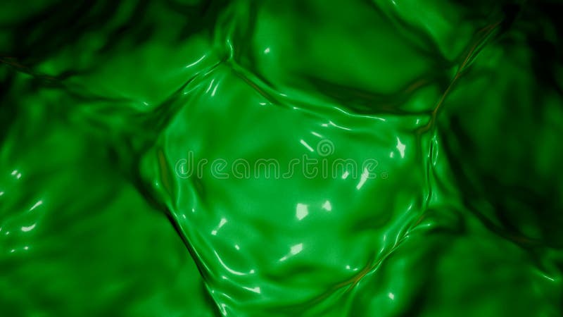 3D Colored Liquid with Ripples on Surface. Design. Bright Liquid with ...