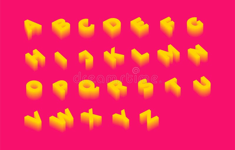 Extruded Letters Stock Illustrations – 157 Extruded Letters Stock ...