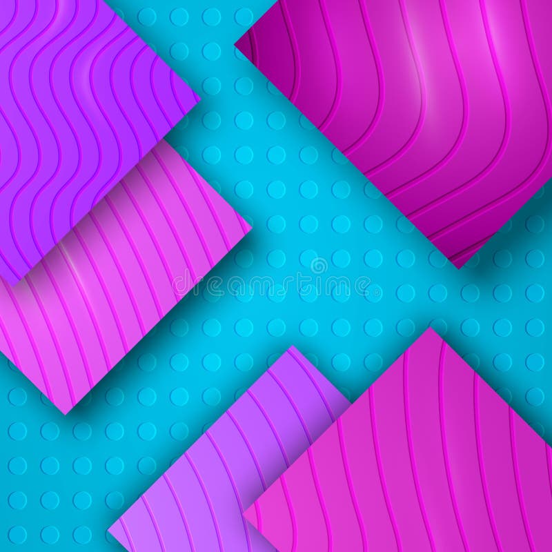 3D Colorful Elegant Texture with Engraved Effect Stock Vector ...