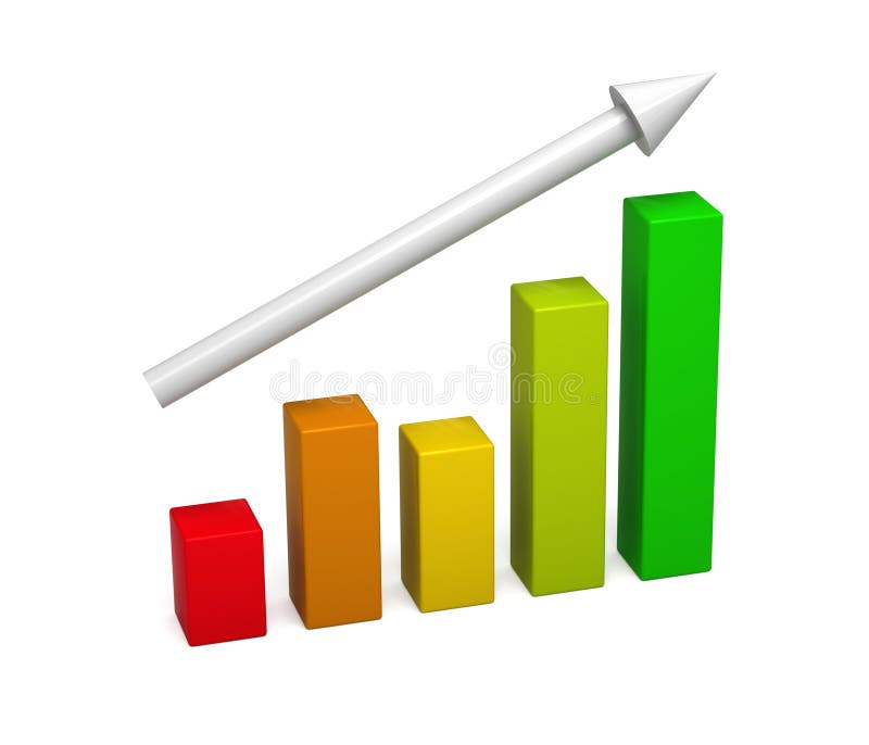 3D Colorful Graph. Concept Growth. Stock Illustration - Illustration of ... 3D Colorful Graph. Concept Growth. Stock Illustration - Illustration of ...