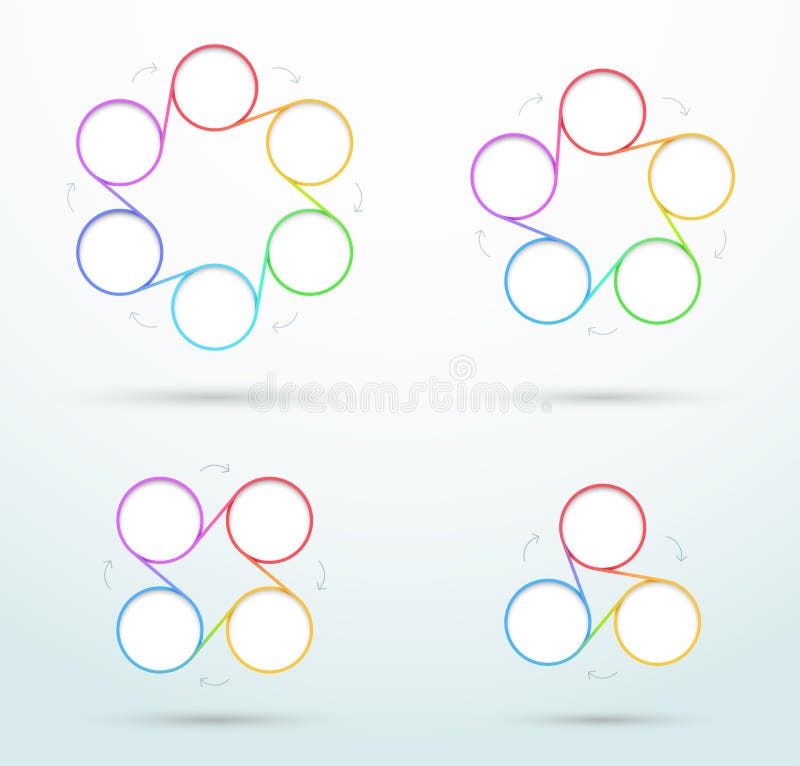Five Point Circle Infographic Stock Illustrations – 455 Five Point ...