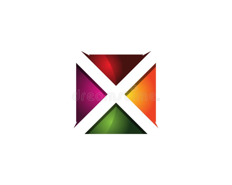 3D Colorful Square Icon Logo Design Element Stock Vector - Illustration ...