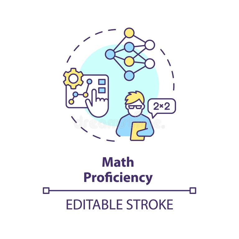 Math Proficiency Icon Stock Illustrations – 9 Math Proficiency Icon ...