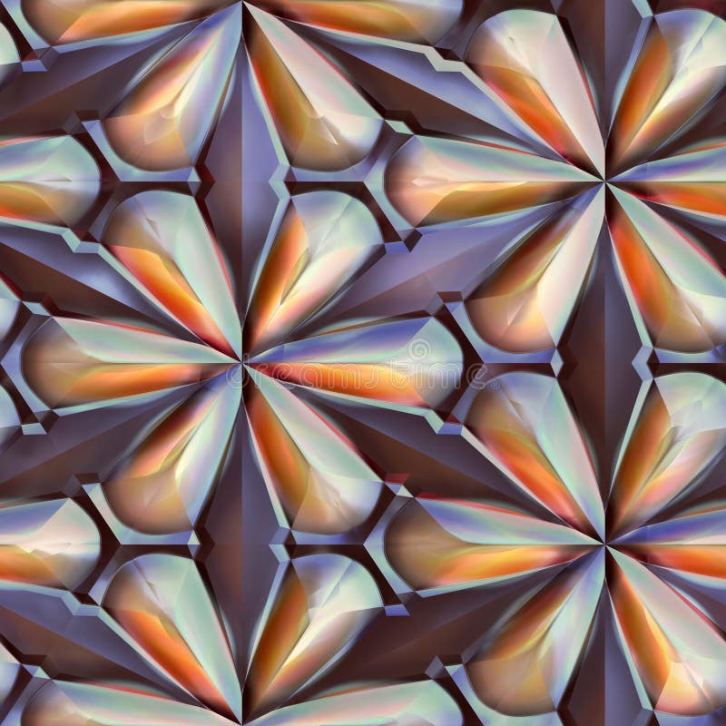 3D Composite Material Seamless Background Tile Stock Illustration ...