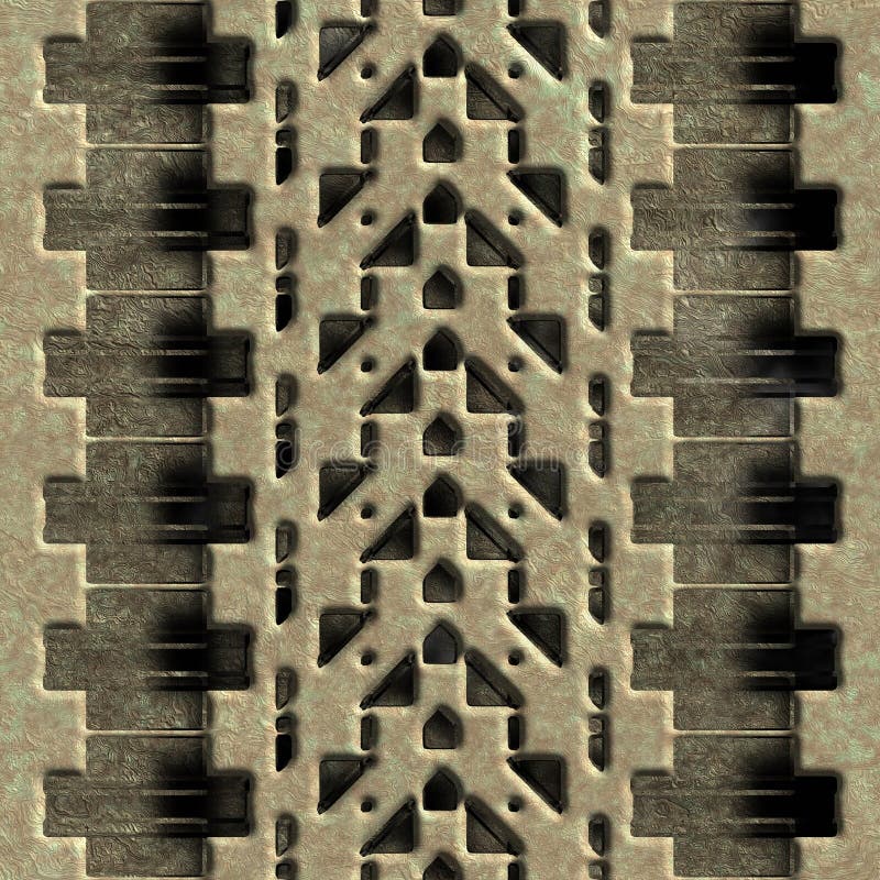 3D Composite Seamless Background Tile Stock Illustration - Illustration ...