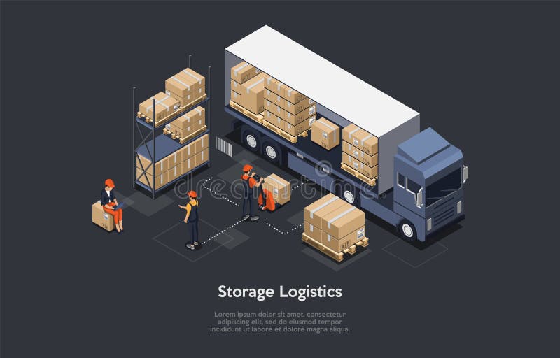 Factory Lorry Vectors Stock Illustrations – 9 Factory Lorry Vectors ...