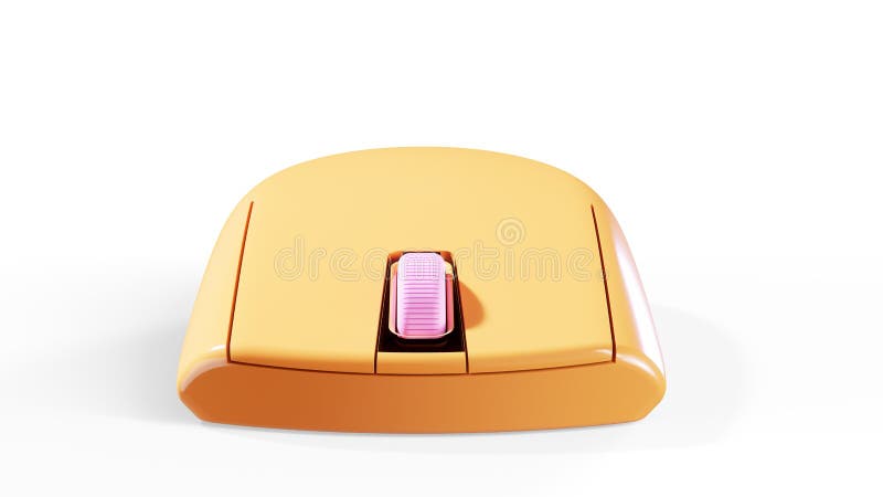 3d Computer Mouse with Shopping Bags 3d Render Stock Illustration ...