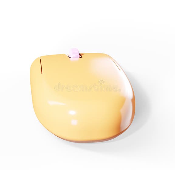 3d Computer Mouse with Shopping Bags 3d Render Stock Illustration ...