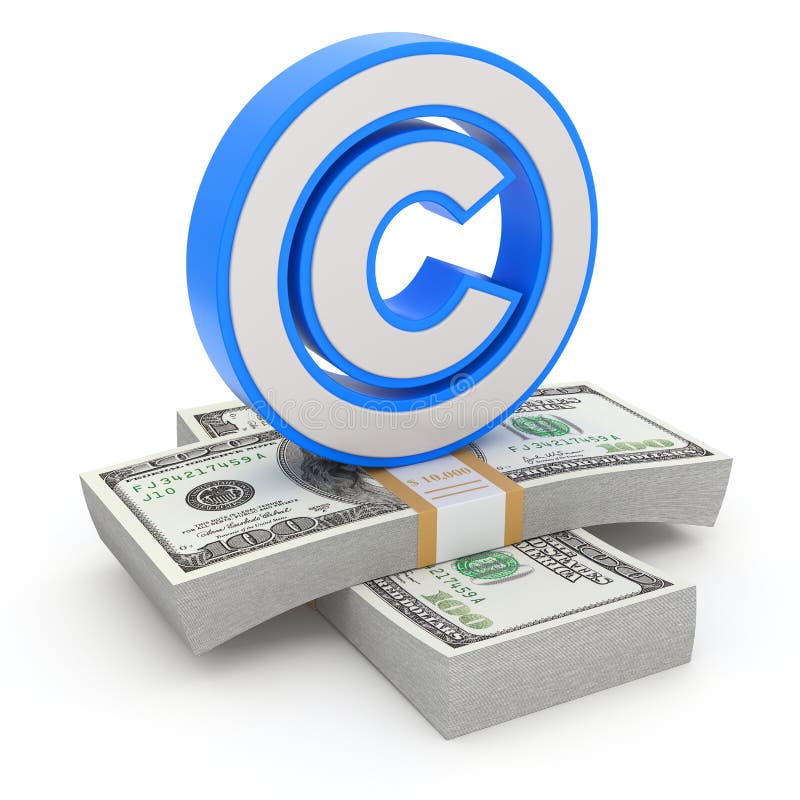 Copyright concept stock illustration. Illustration of brandname - 30279957