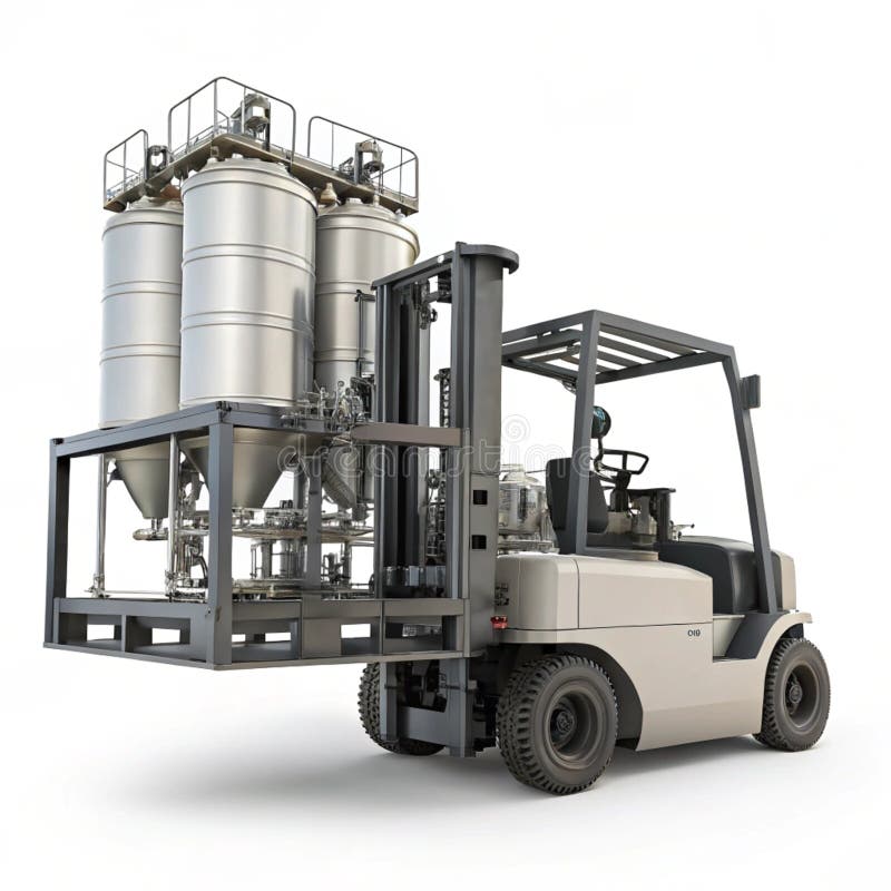 3D Containers Machine Icon Isolated on Transparent Background Stock ...