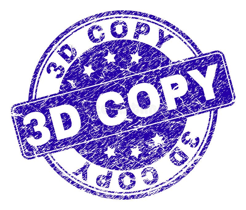 Scratched COPY Rectangle Stamp Stock Vector - Illustration of double ...