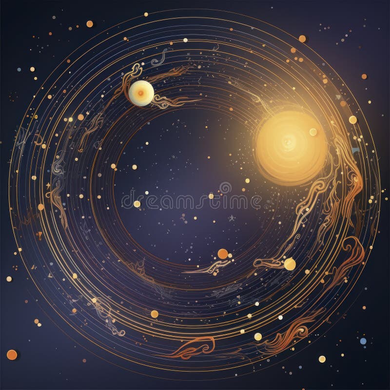 3d Cosmic Background with Flowing Starry Sky, Subtle Color Gradient ...