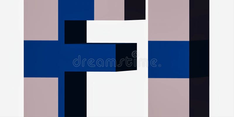 3d Country Short Code Letters - Finland Stock Illustration ...