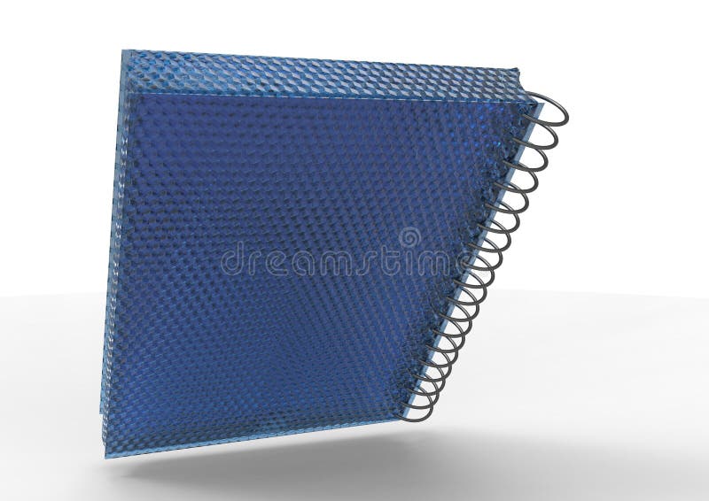 3D cover notebook stock illustration. Illustration of diary - 92895462