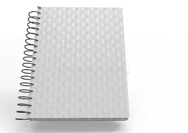 3D cover notebook stock illustration. Illustration of message - 92895973