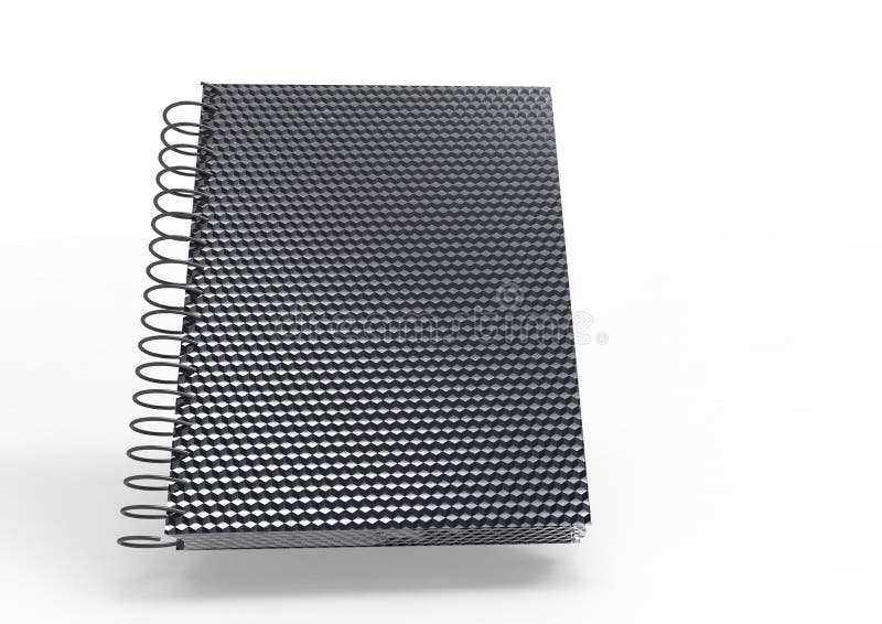 3D cover notebook stock illustration. Illustration of design - 92896124