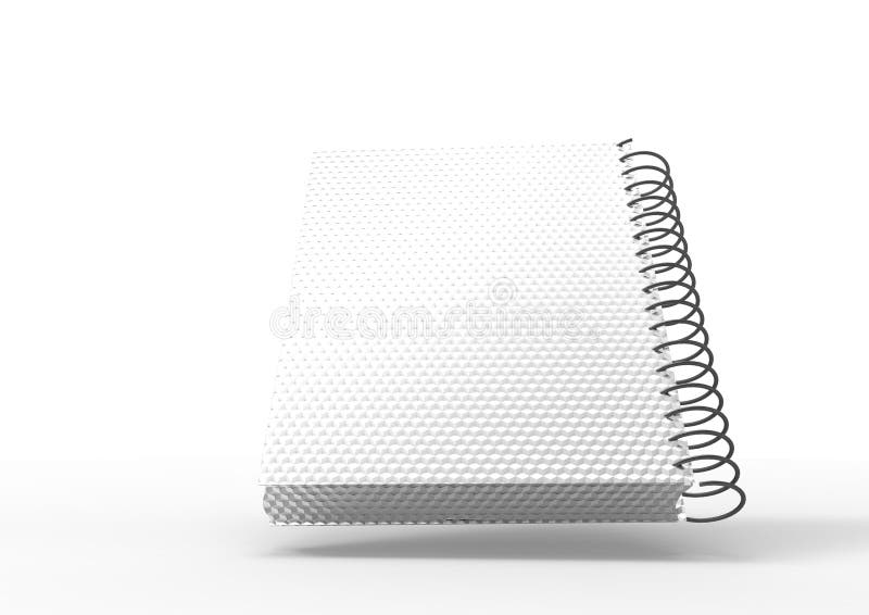 3D cover notebook stock illustration. Illustration of diary - 92896267