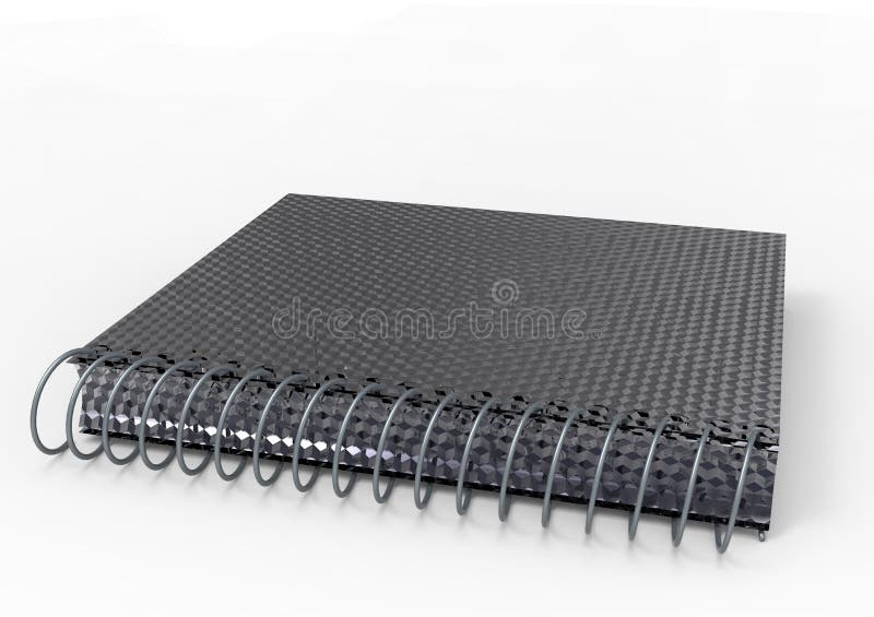 3D cover notebook stock illustration. Illustration of document - 92896280