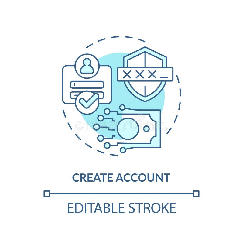 Create Account Blue Stock Illustrations – 1,568 Create Account Blue ...