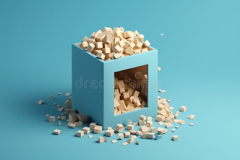 3D Creative Box, Think Outside the Box, Create Ideas and Solutions ...