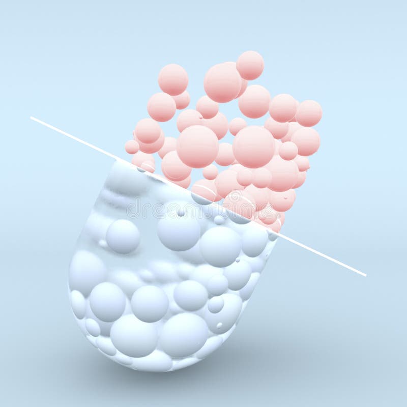 Illustration of 3D Capsule Pill Medicine Pharmacy Infographic Data ...