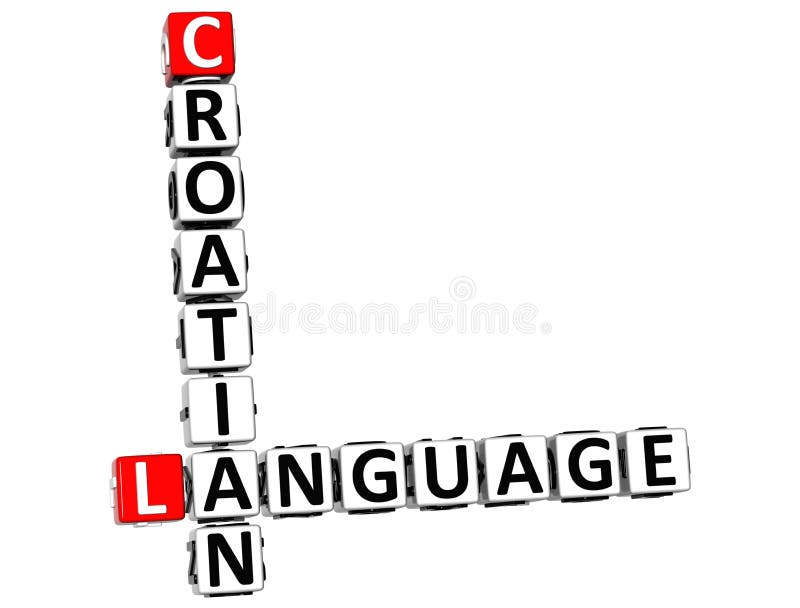 Croatian Language Stock Illustrations – 606 Croatian Language Stock ...