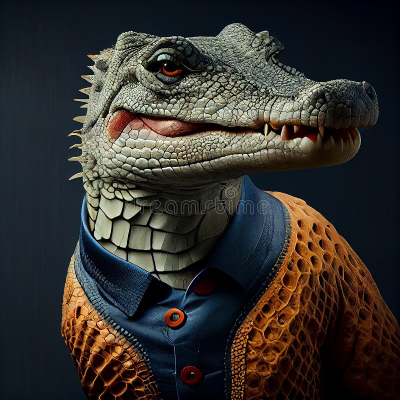 Crocodile Avatar Stock Illustrations – 200 Crocodile Avatar Stock ...