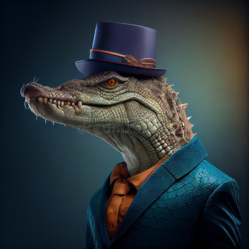 Crocodile Avatar Stock Illustrations – 200 Crocodile Avatar Stock ...