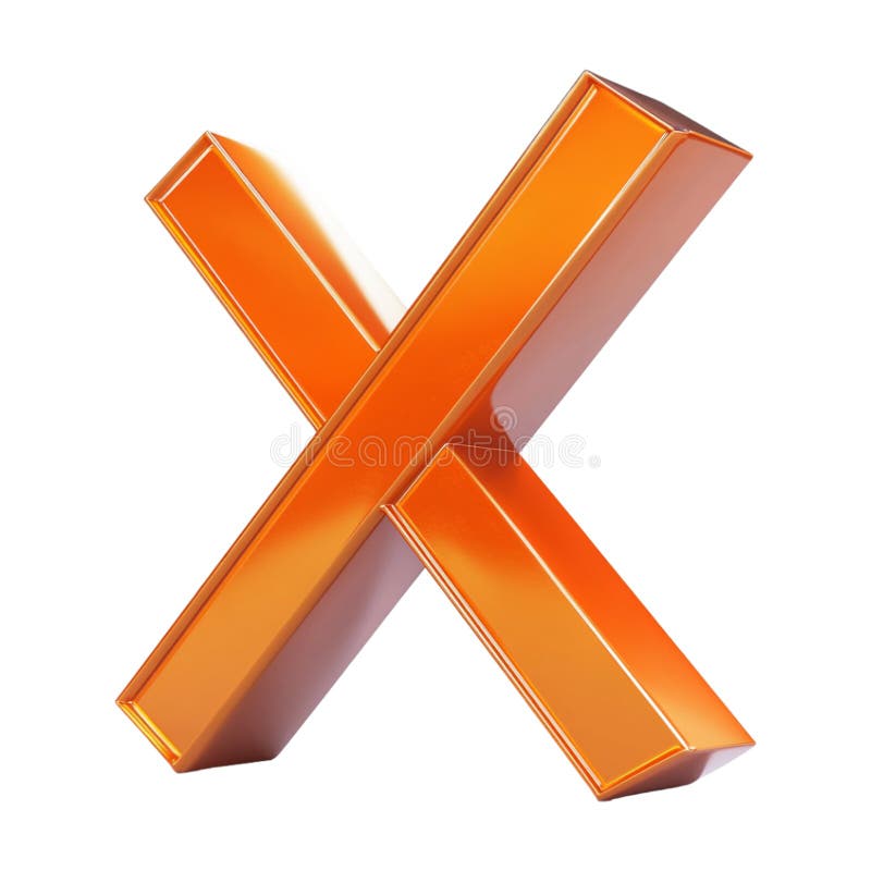 3D Cross or No Entry Sign on Transparent Background - Ai Generated ...