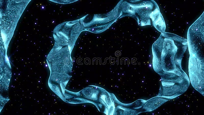 3d Crystal Glass Sphere with Refraction and Holographic Effect Stock ...