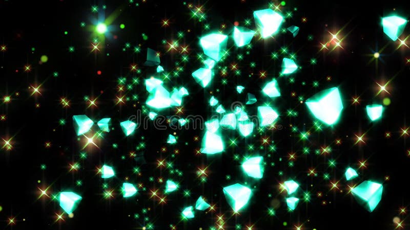 3d Cube Shockwave Explosion Particle Flash Effect Stock Footage - Video ...